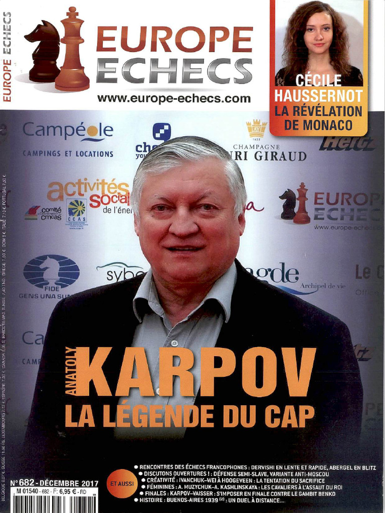Europe Echecs 2017.12 NÂ°682 | PDF