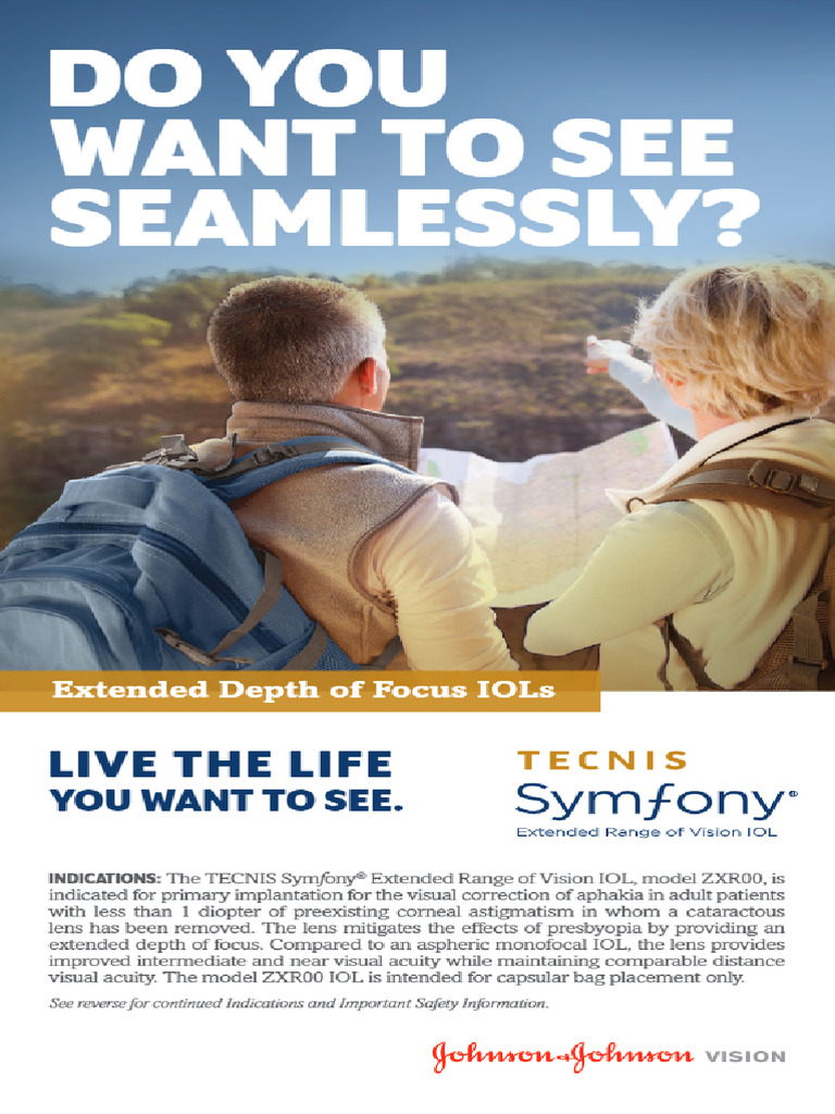 Tecnis Symfony Patient Brochure | PDF