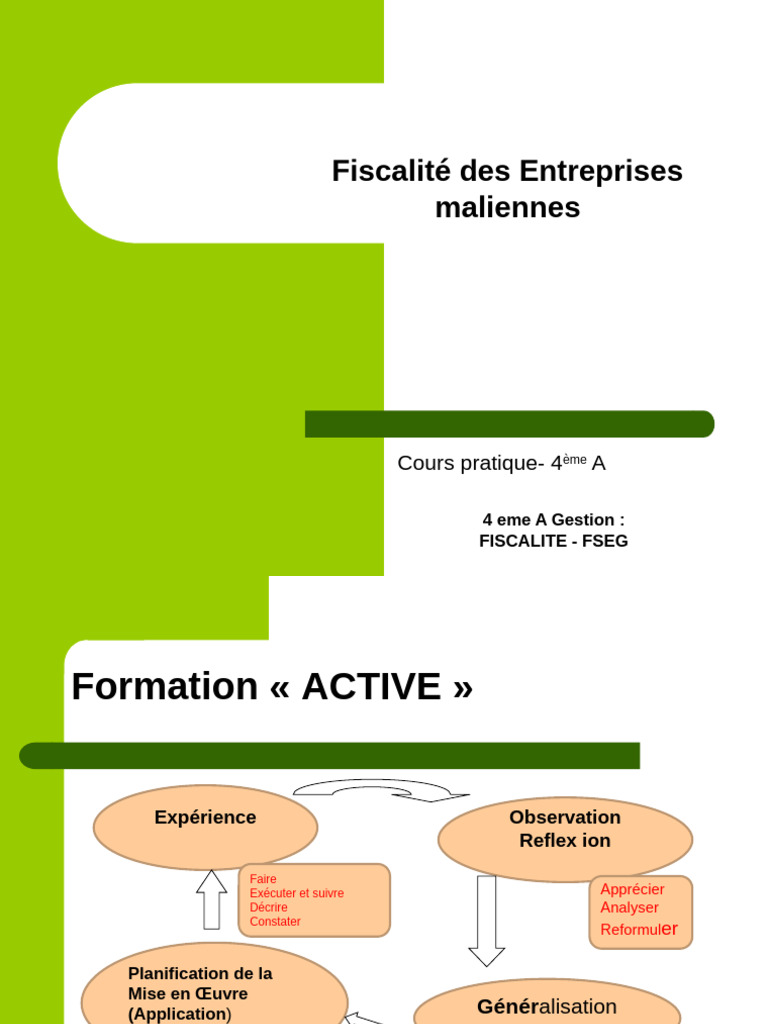 Fiscalite Fseg 4a | PDF
