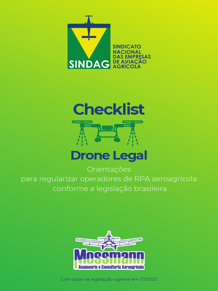Checklist Drone Legal CMYK | PDF