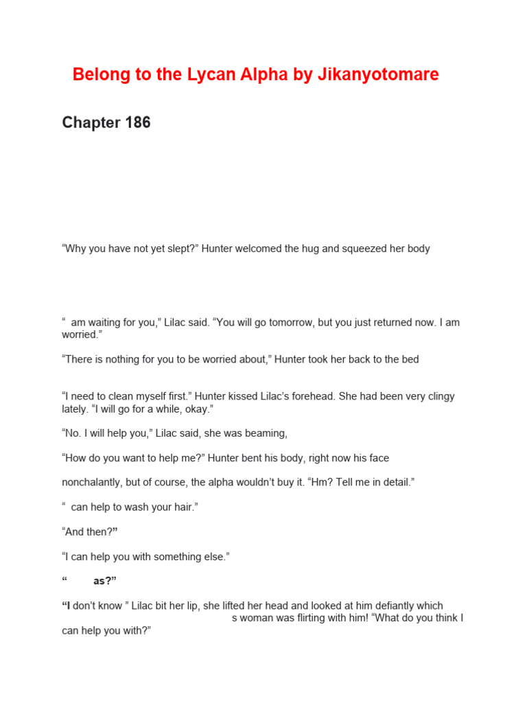 Lycan Alpha 186-188 | PDF | Ficciones de misterio, "thriller" y crimen