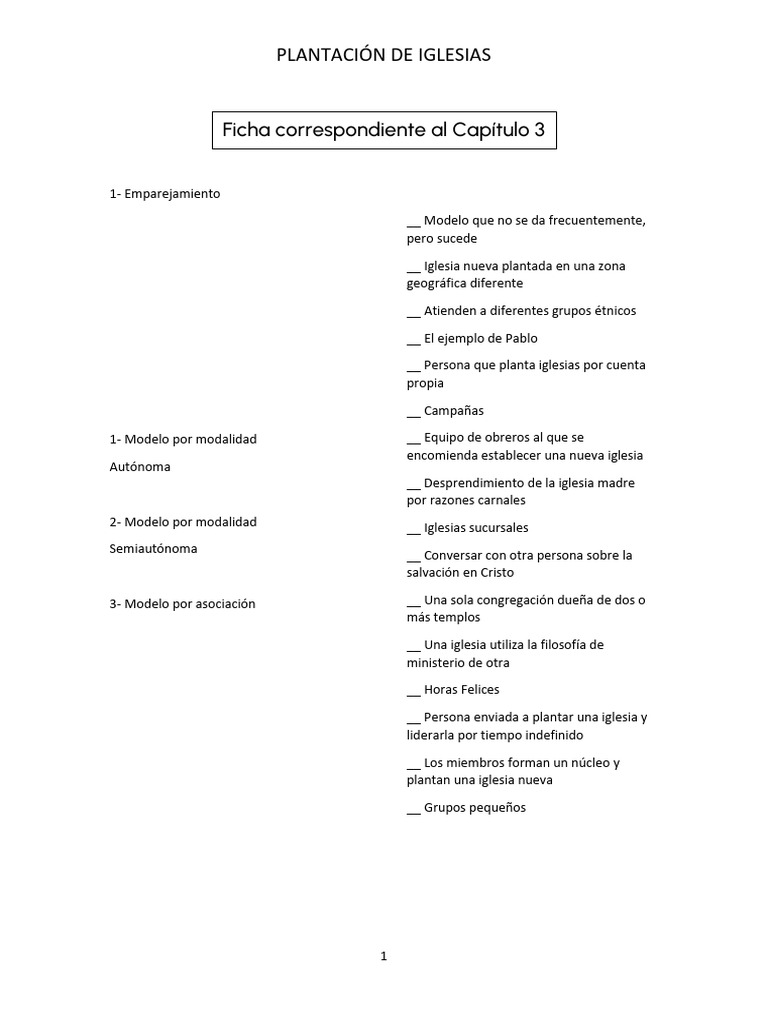Ficha Correspondiente Al Capítulo 3, 4 y 5 | PDF
