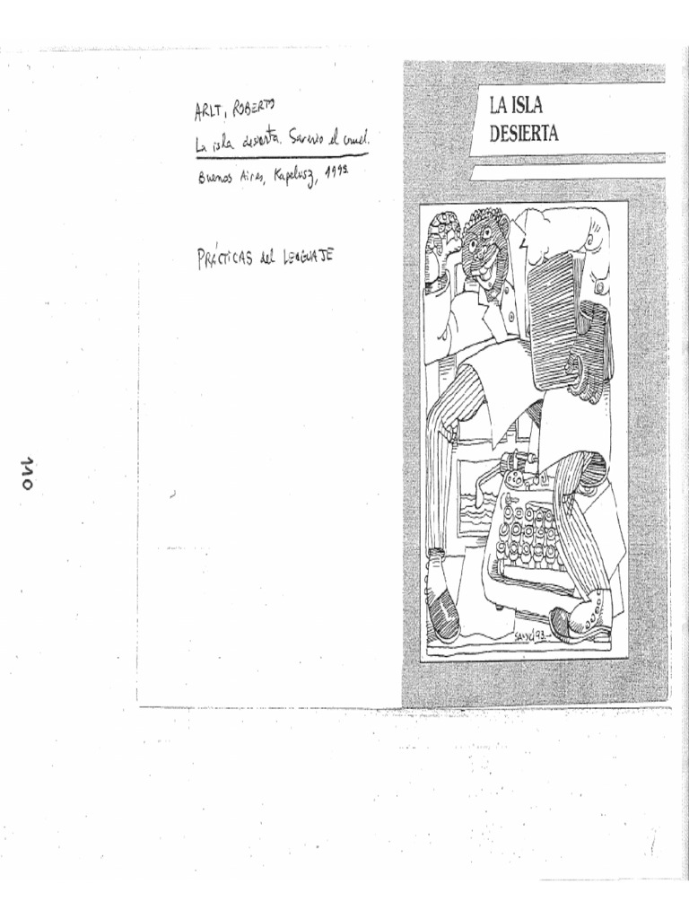 Arlt, Roberto - La Isla Desierta (Definitivo) | PDF