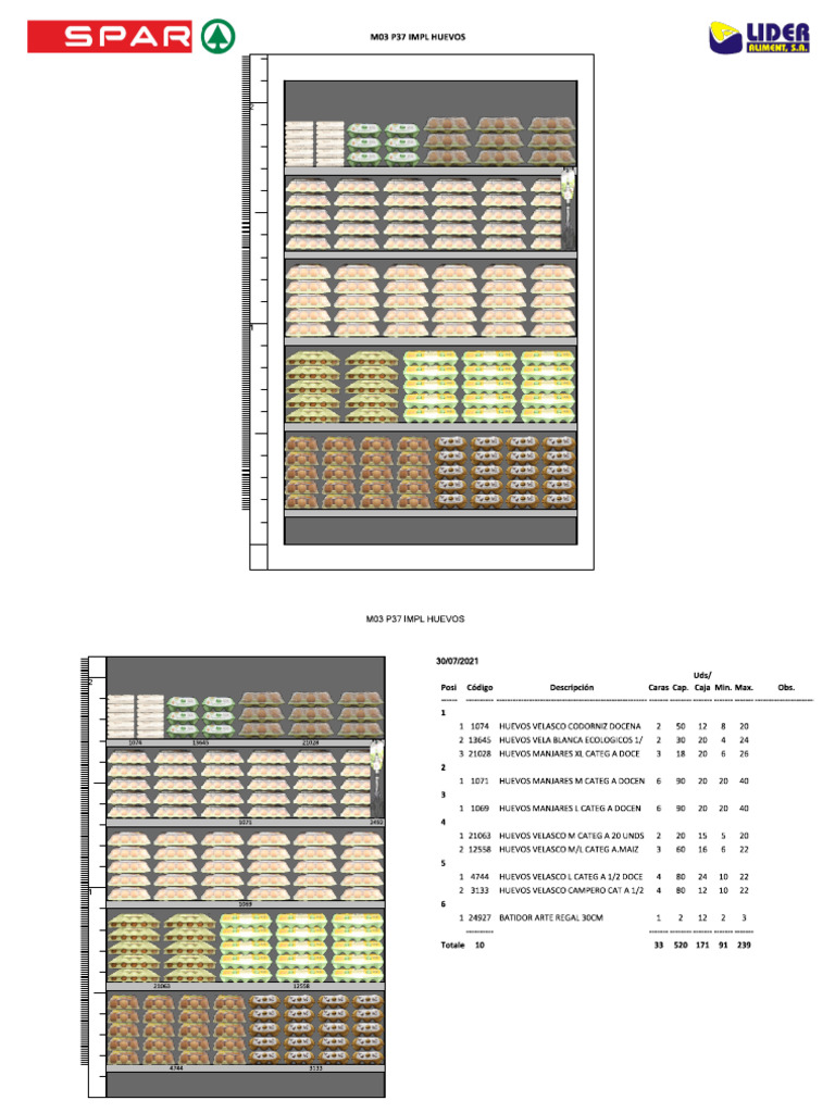 M03 P37 Impl Huevos | PDF