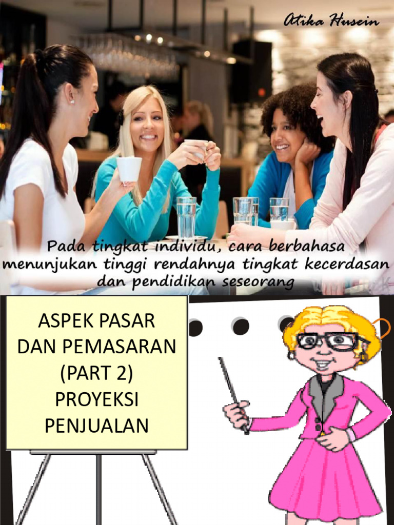 Skb-3-Aspek Pasar Dan Pemasaran (Part 2) - Proyeksi Penjualan | PDF