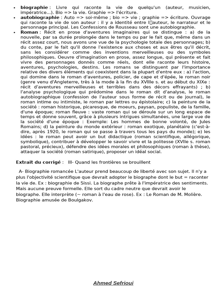 Biographie | PDF