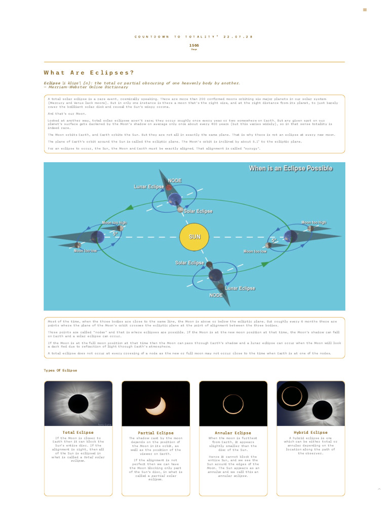 WHAT ARE ECLIPSES..ASA Eclipse | PDF