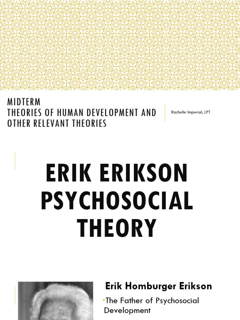 Unit 1 Theories of Human Development | PDF | Cognitive Development | Wellness