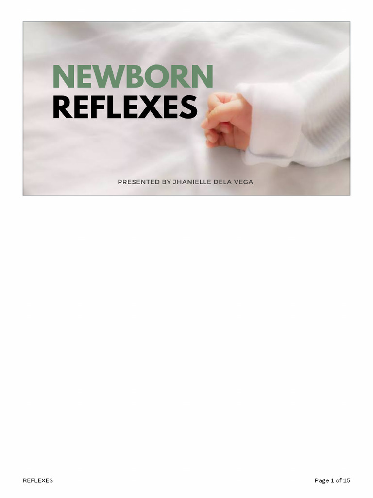 Reflexes PDF | PDF