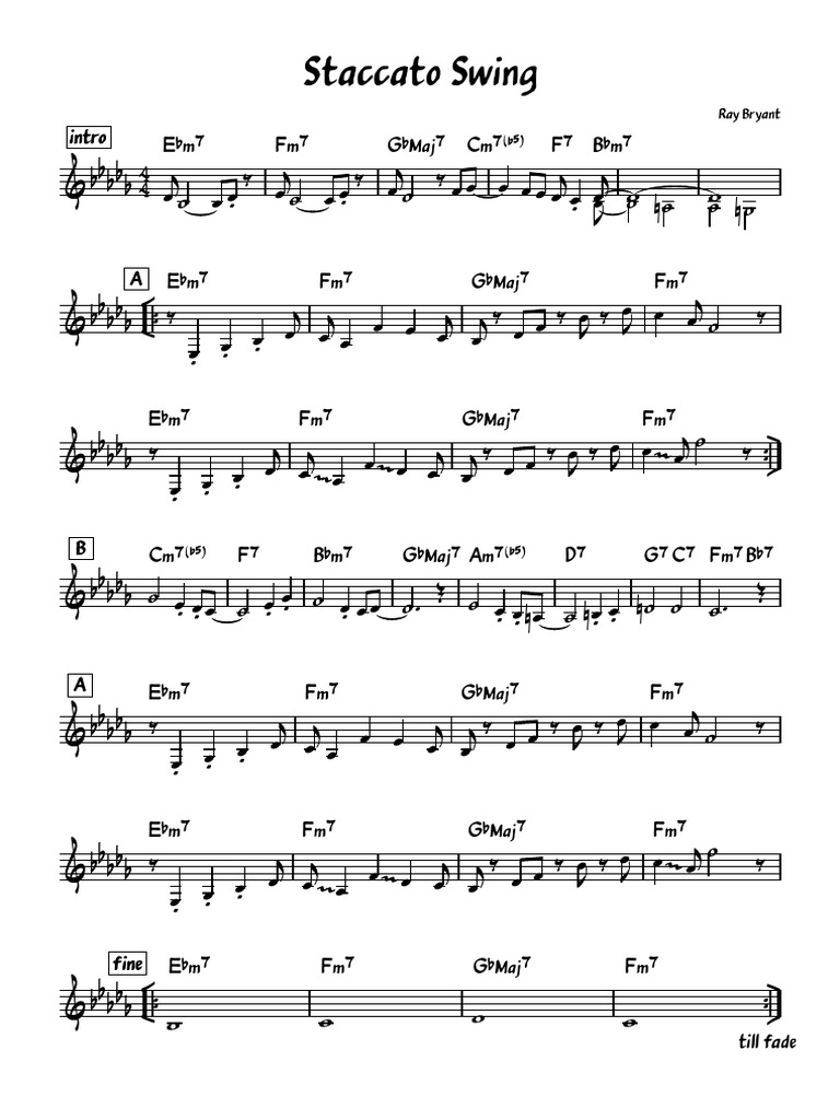 Staccato Swing | PDF