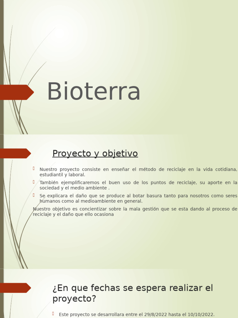 Bio Terra | PDF