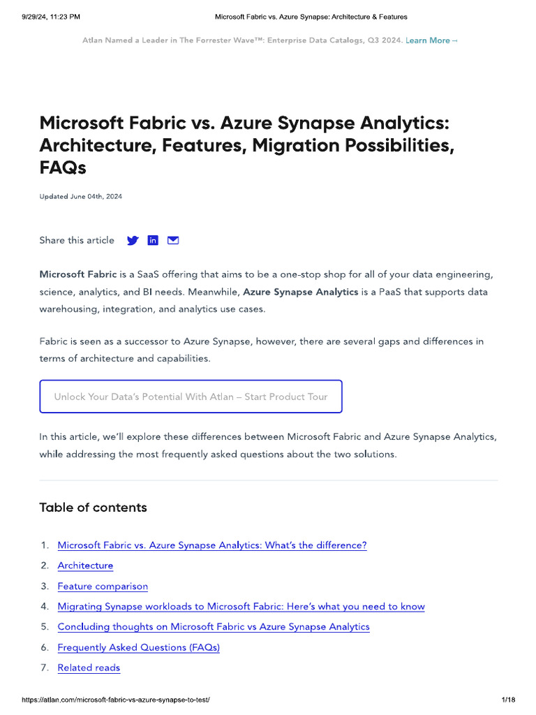 ms fabric intro | PDF