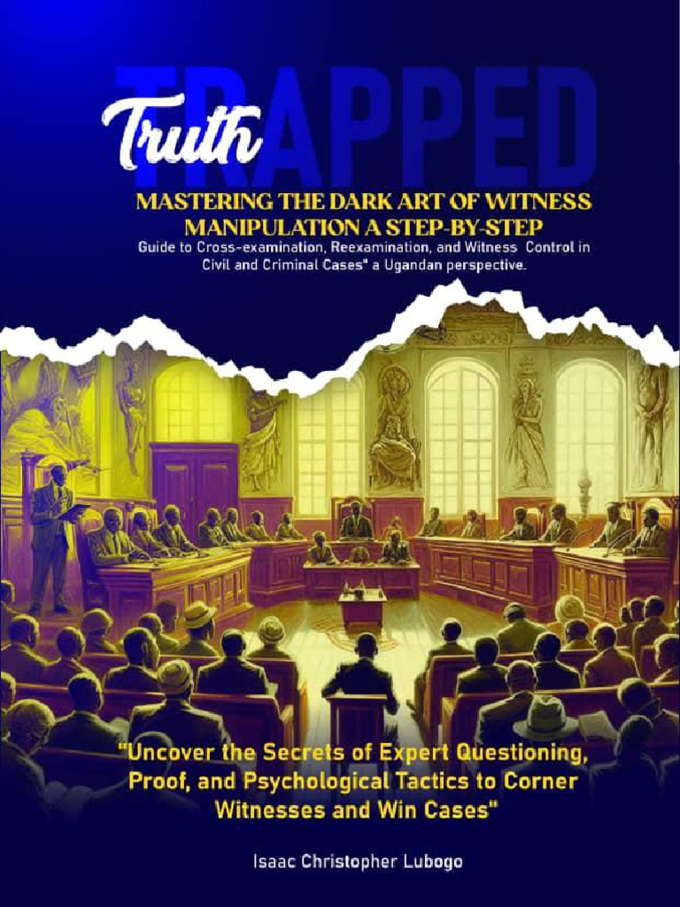 TRUTH TRAPPED: Mastering The Dark Art of Witness Manipulation A ...