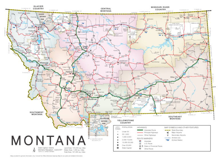 2015 2016 MT Guidebook - Map | PDF