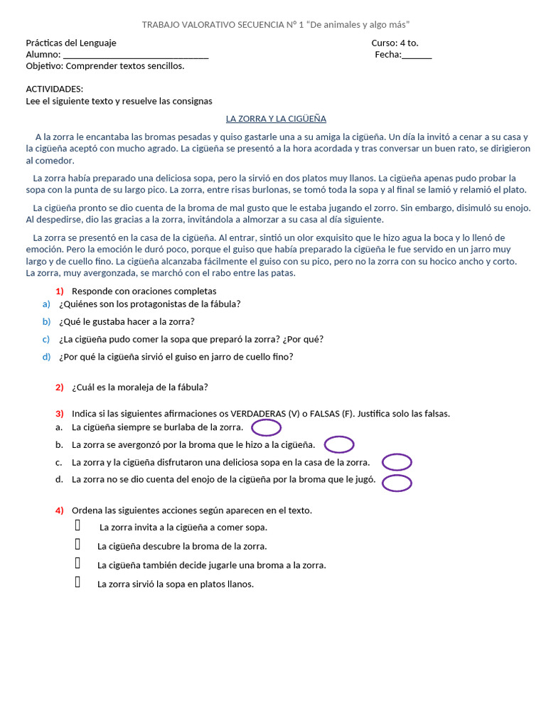 Trabajo Valorativo Practicas | PDF
