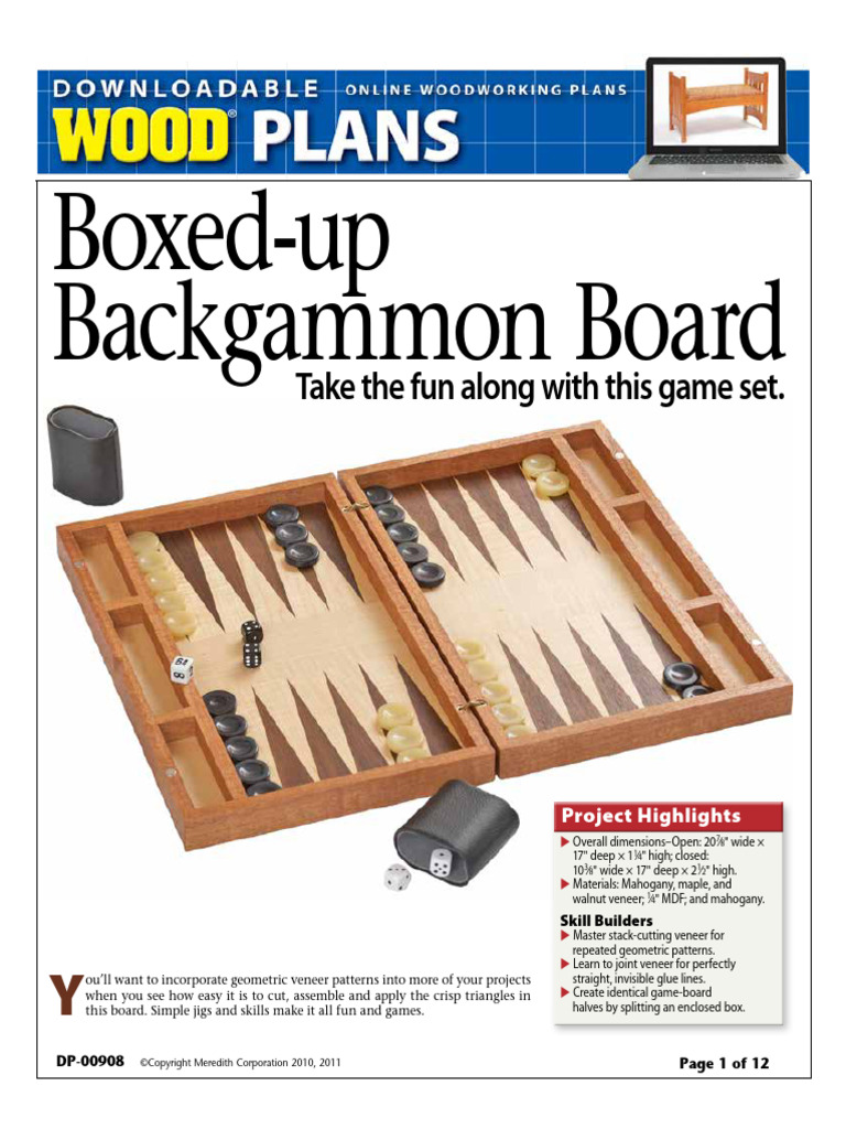 Backgammon Board | PDF