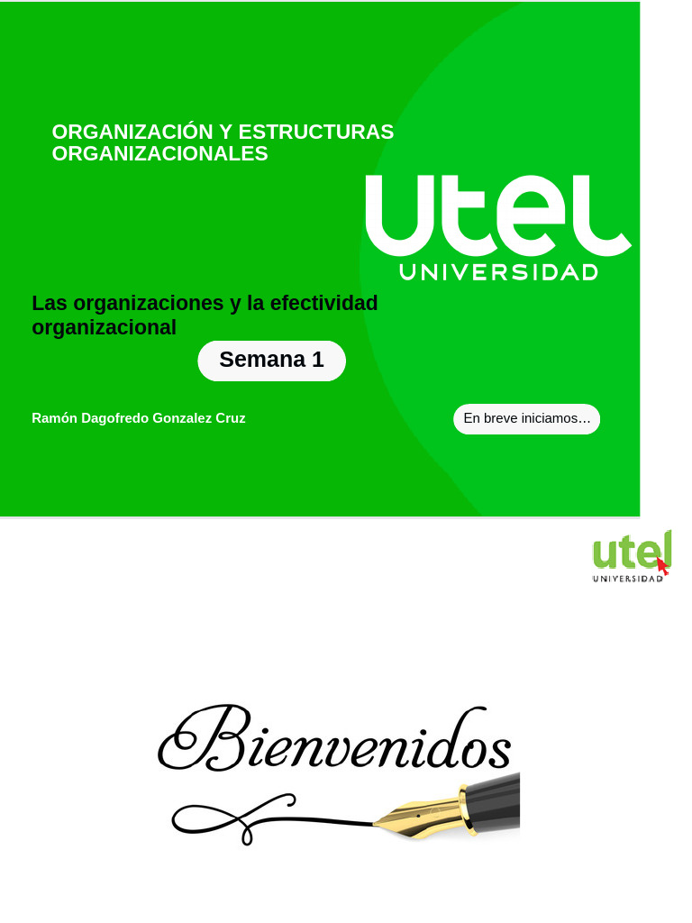 Semana 1 - OEO Utel Plus | PDF