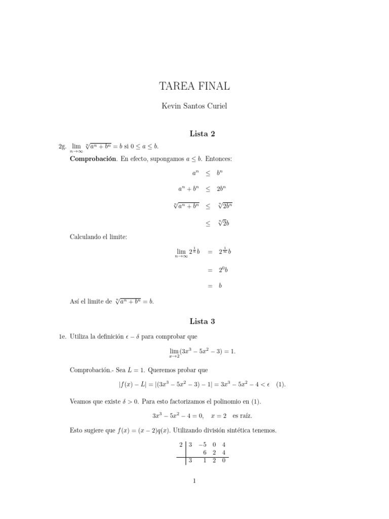 Tarea Final | PDF