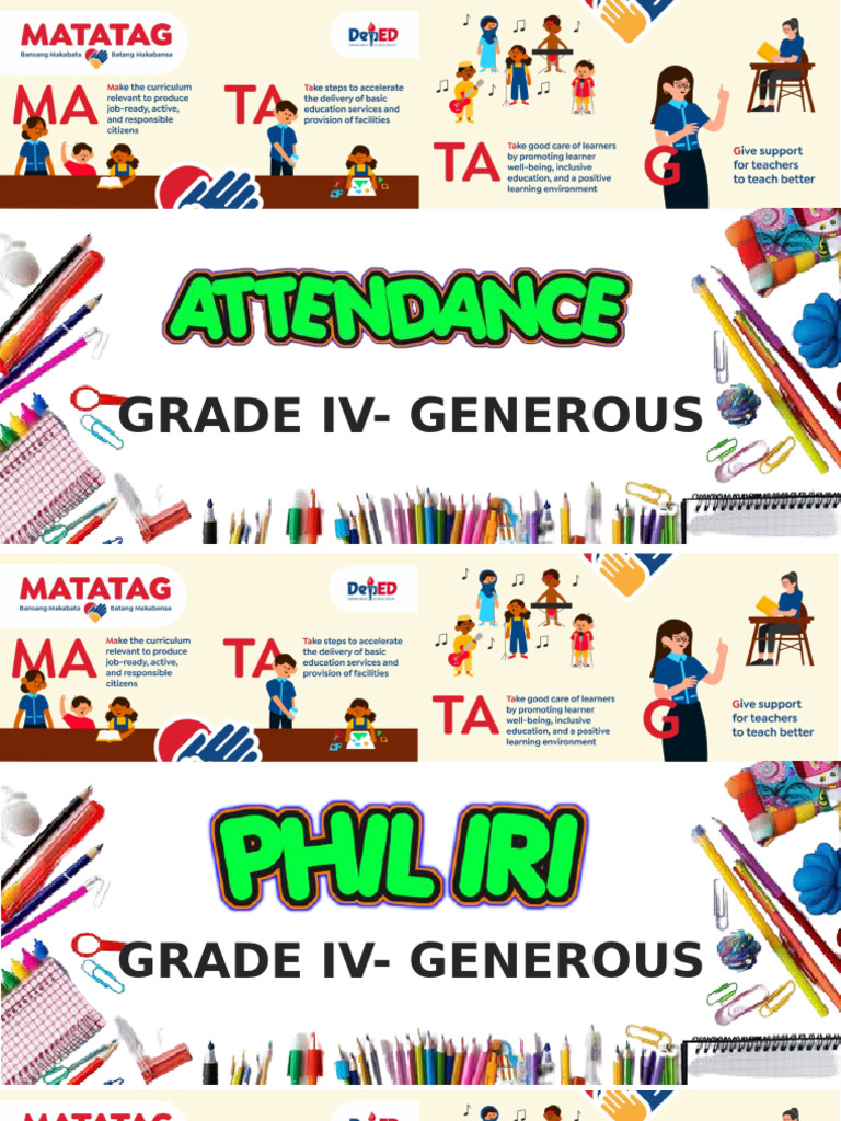 Matatag - Curruculum Front Cover | PDF