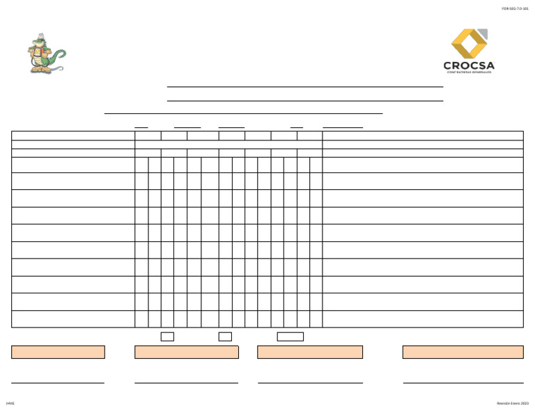 CHECK-LIST EPP Inicio de Jornada 2023 | PDF
