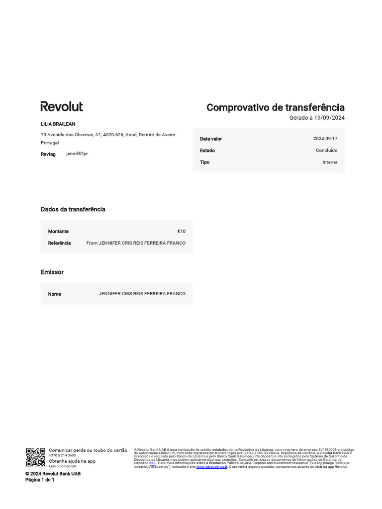 p2p Transaction Confirmation Report - PT PT - 6392b4 | PDF