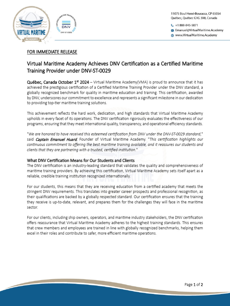 VMA PR Oct 1 2024 | PDF