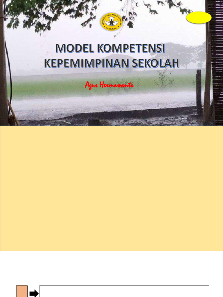 Model Kompetensi Kepsek | PDF