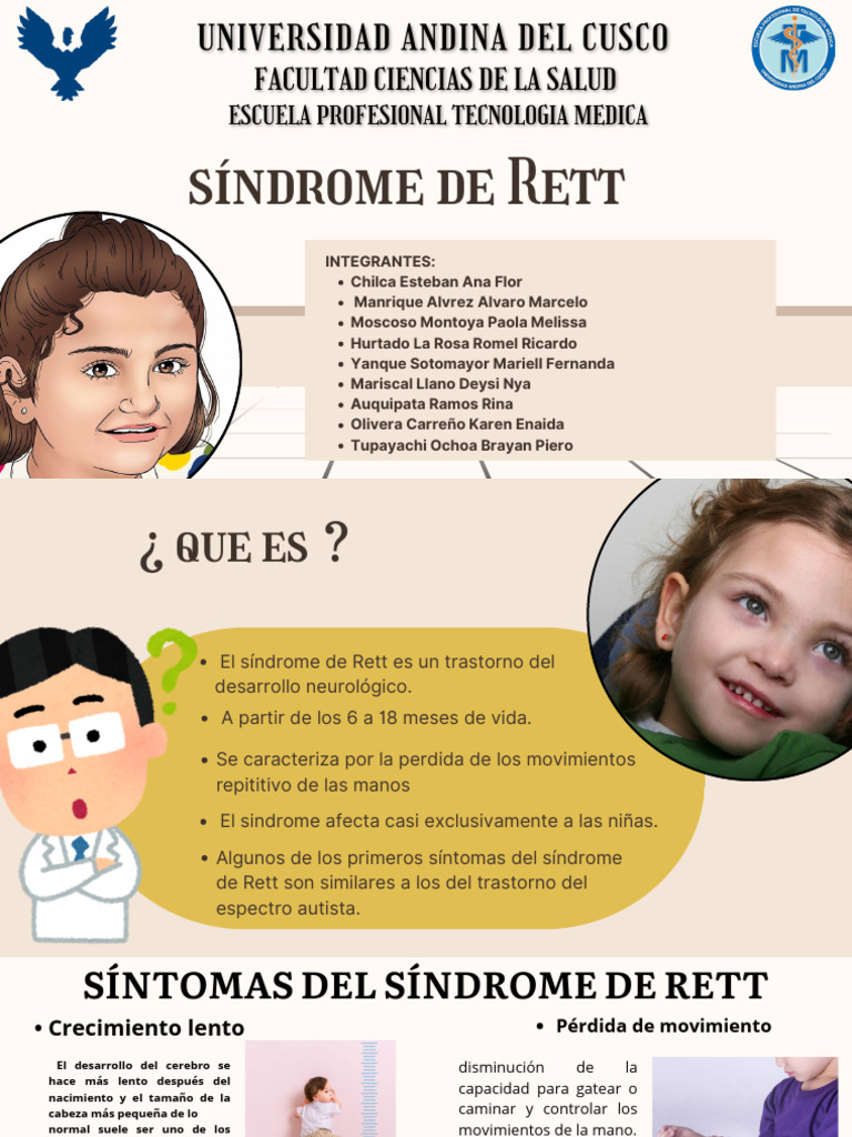 Síndrome de Rett | PDF | Medicina | Desórdenes neurológicos
