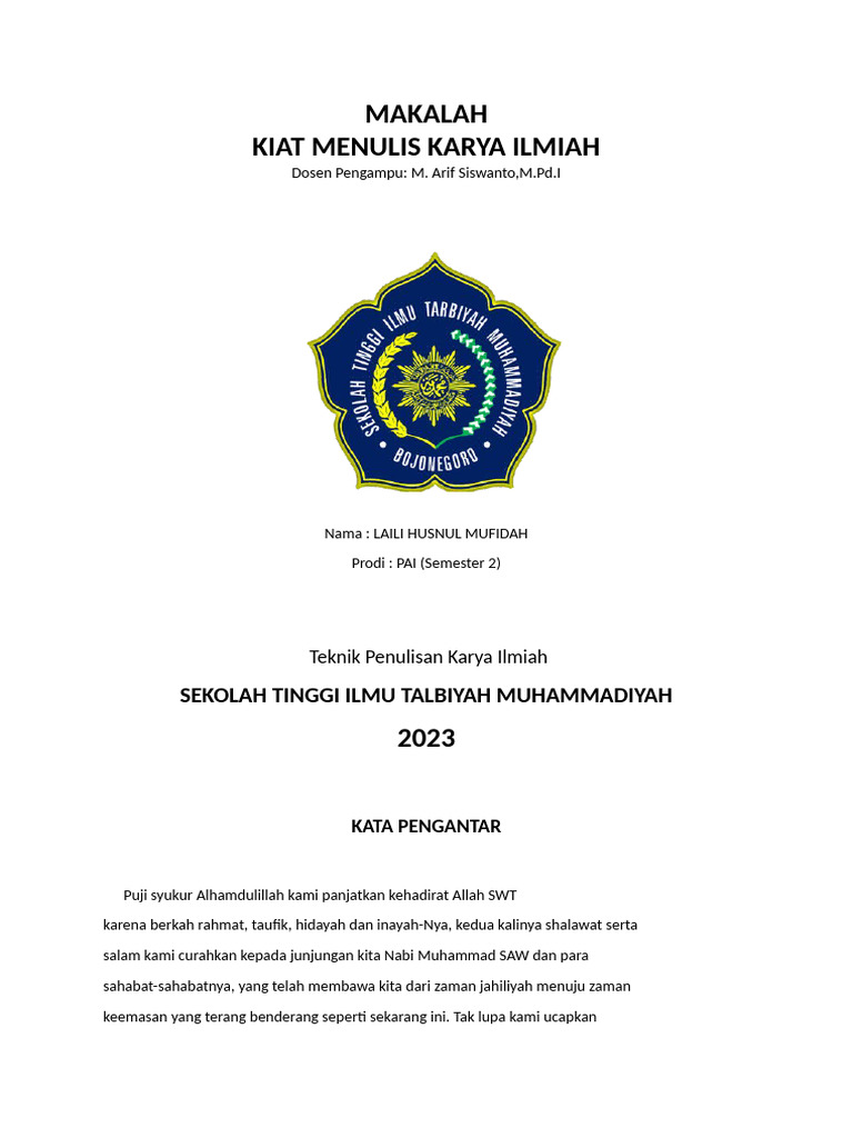 Laili Husnul Mufidah | PDF