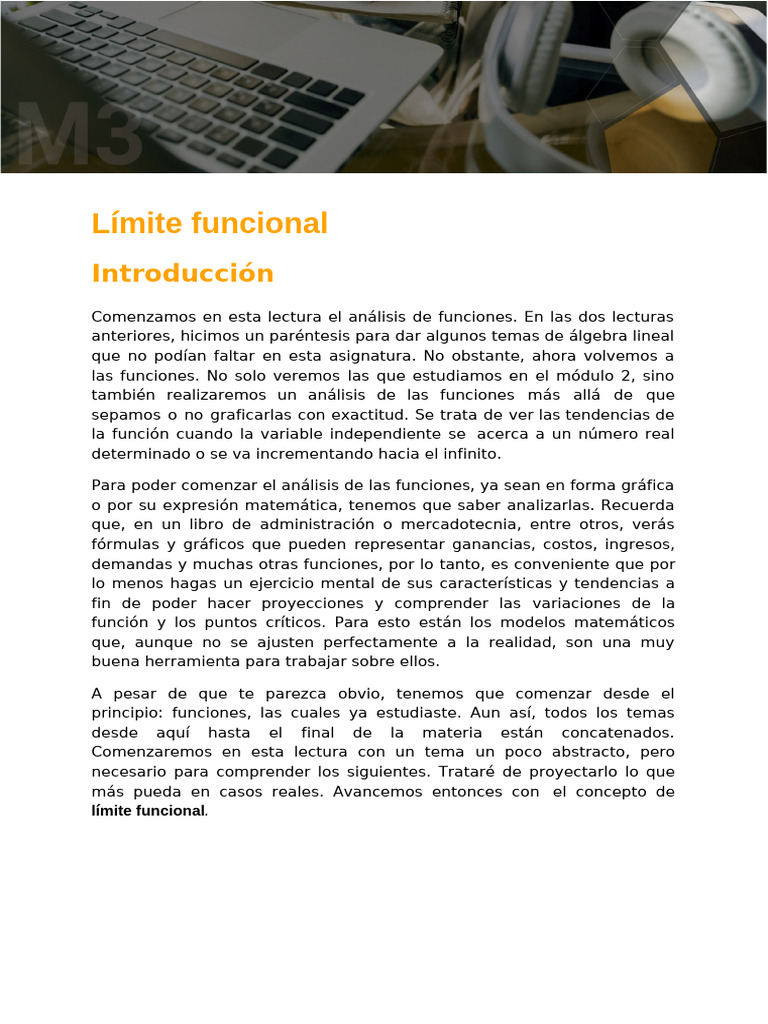 Módulo 3 - Lectura 3 | PDF