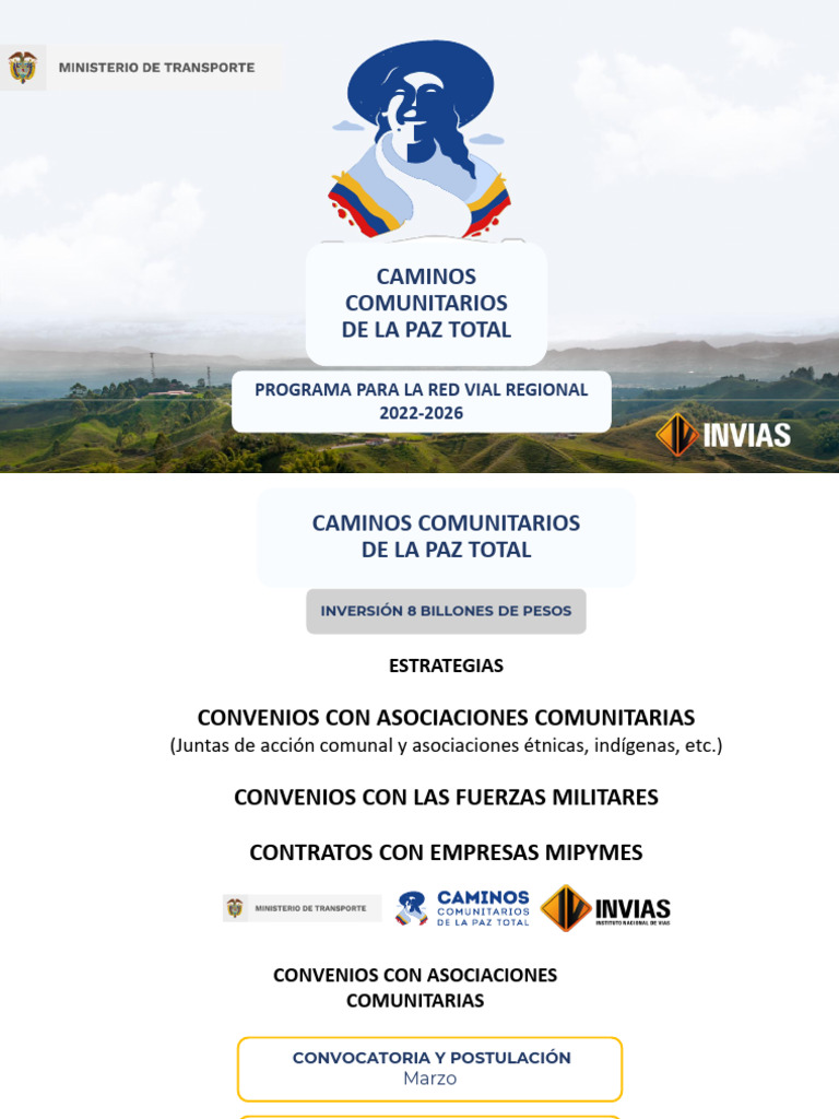 Resumen Caminos Comunitarios | PDF