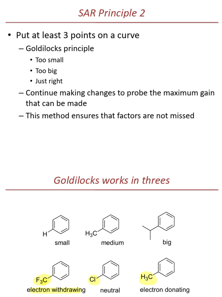Lecture 9b- SAR 2 | PDF | Chirality (Chemistry) | Chemical Substances