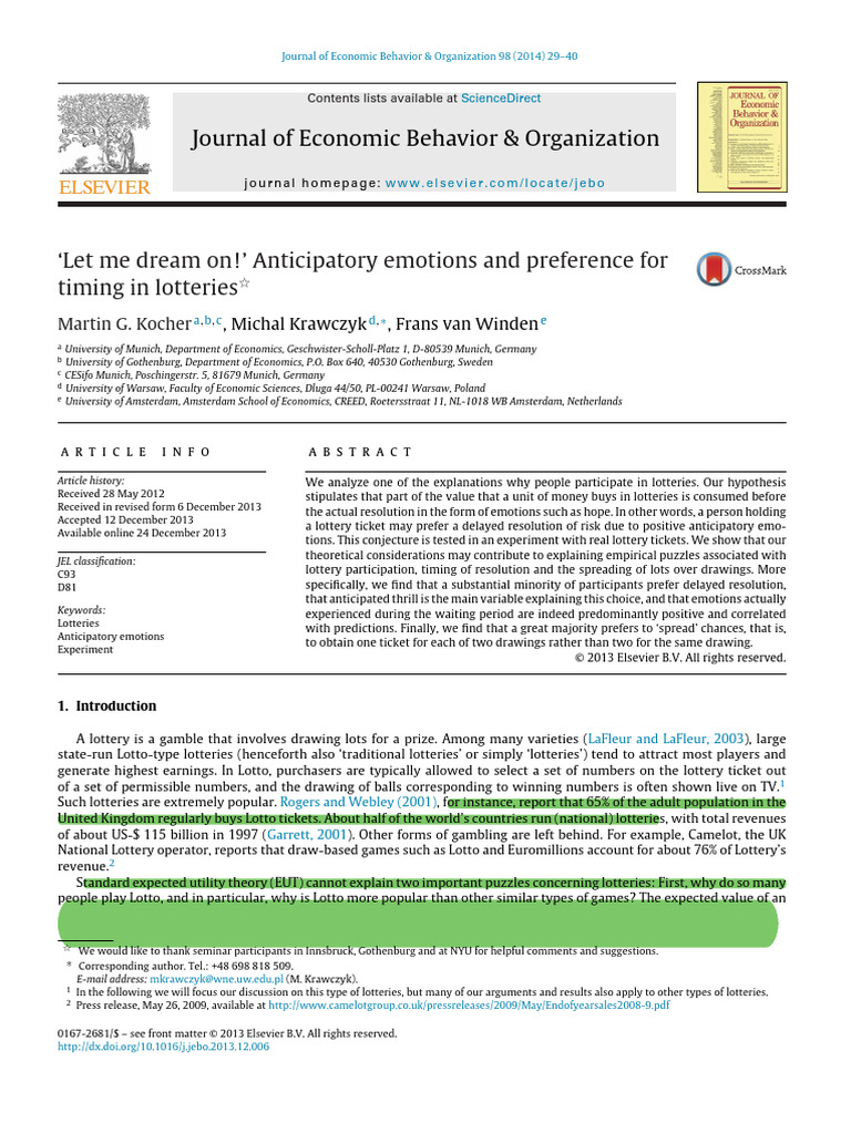 Kocher Paper | PDF