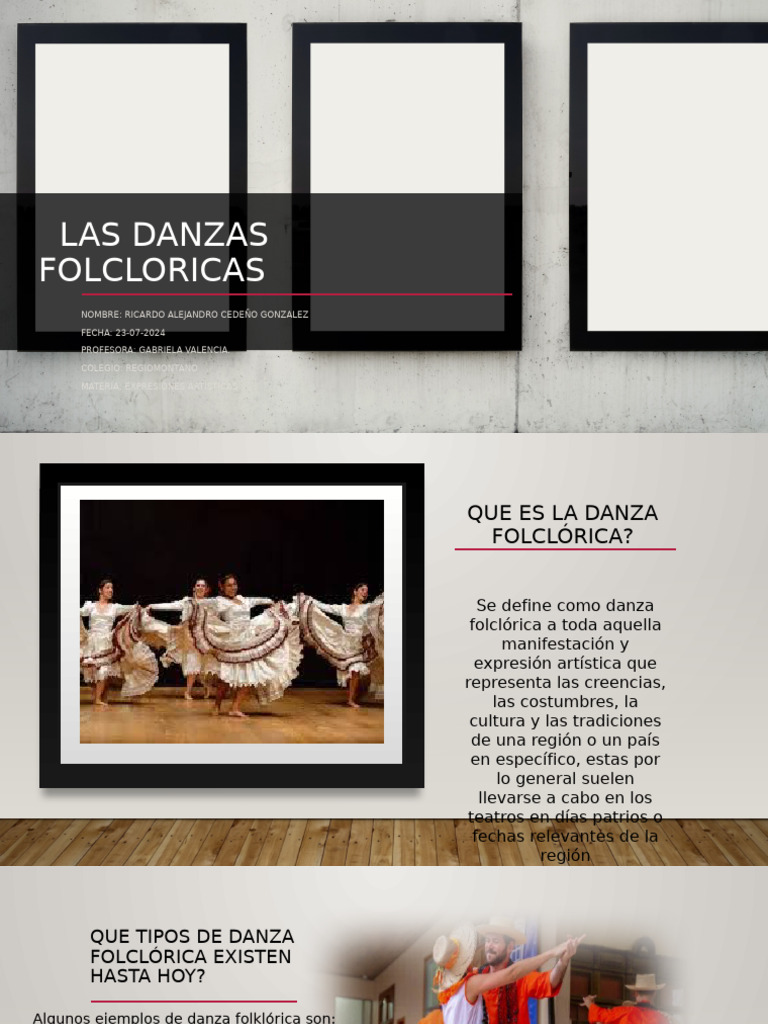 Las Danzas Folcloricas | PDF