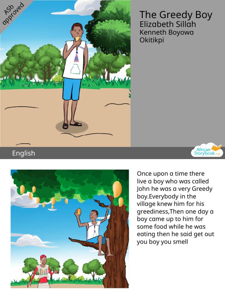 The Greedy Boy | PDF