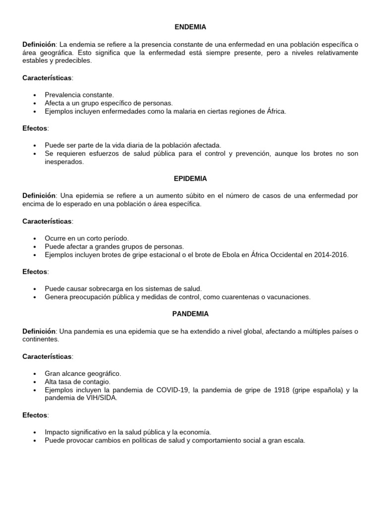 ENDEMIA | PDF