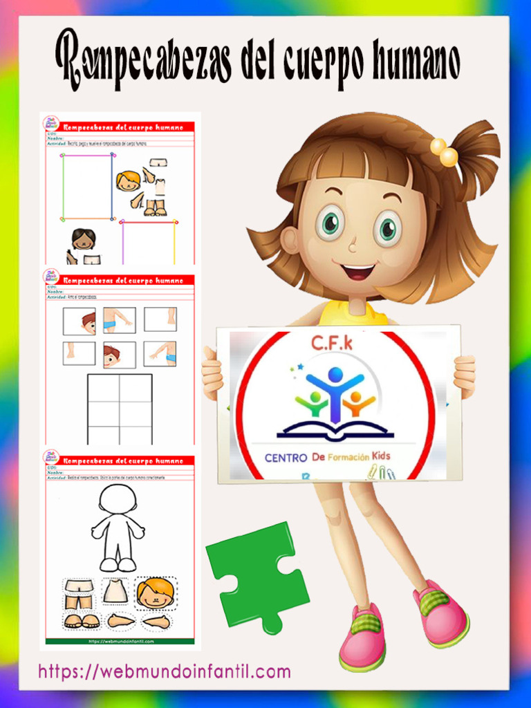 Rompecabezas Del Cuerpo Humano Pdf Pdf
