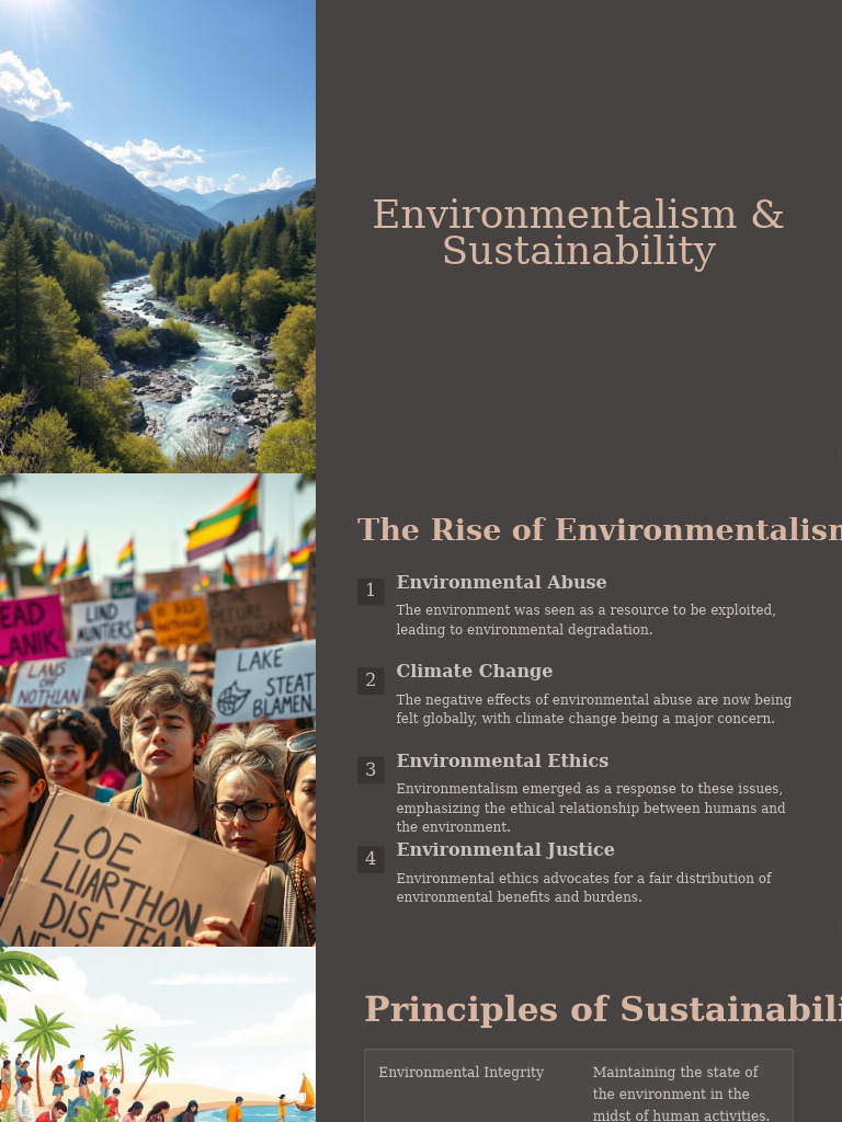 Environmentalism And Sustainability Pdf