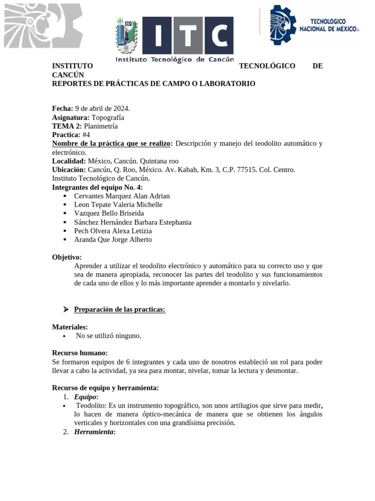 Practica No. 4 | PDF