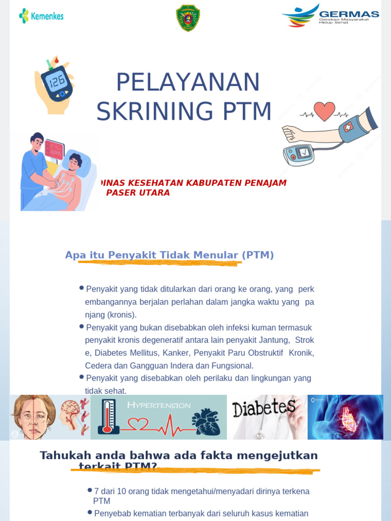 Pelayanan Skrining PTM | PDF