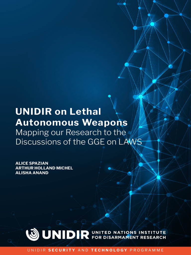 UNIDIR On Lethal Autonomous Weapons - Final | PDF