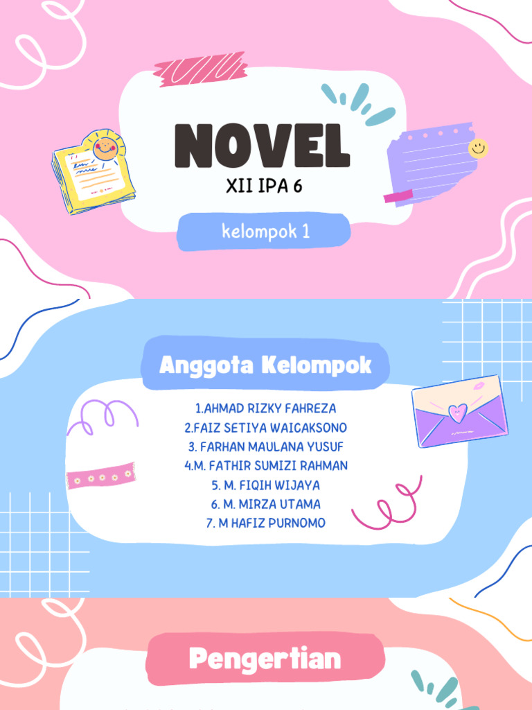 Novel Presentasi | PDF