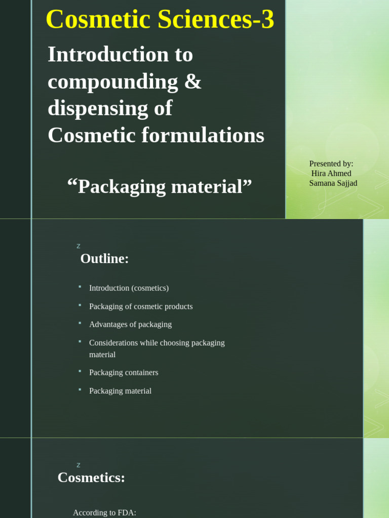 Packaging Materials | PDF