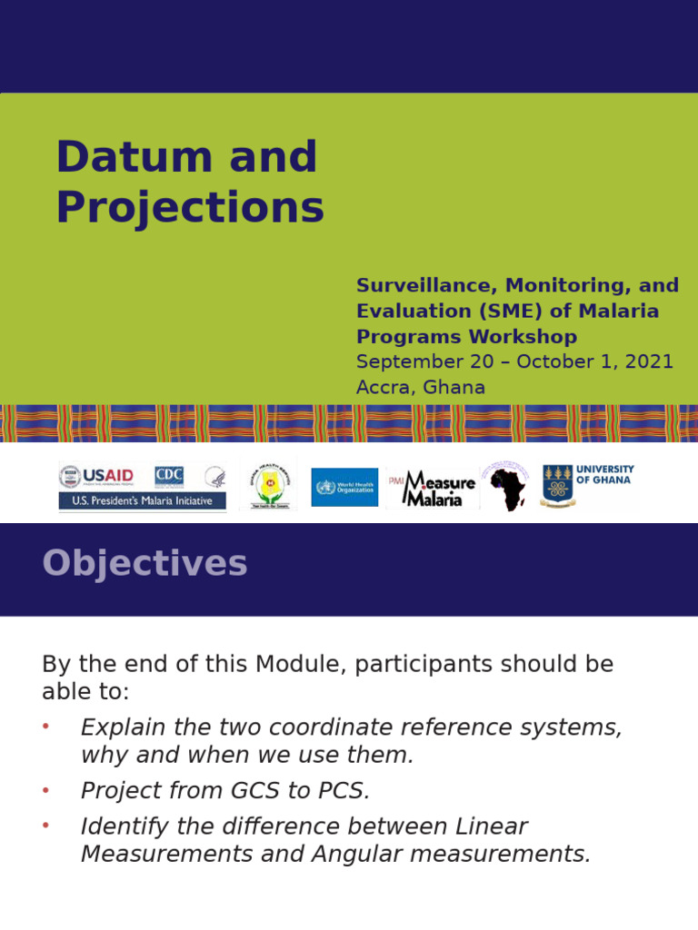 Datum and Projection | PDF