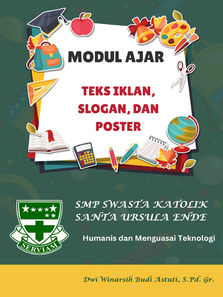 Modul Ajar Teks Iklan, Slogan, Dan Poster | PDF