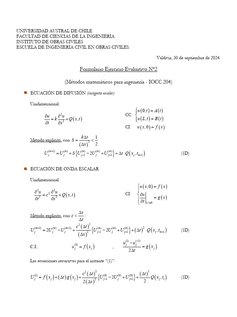 Formulario Ejercicio Evaluativo N°2 | PDF