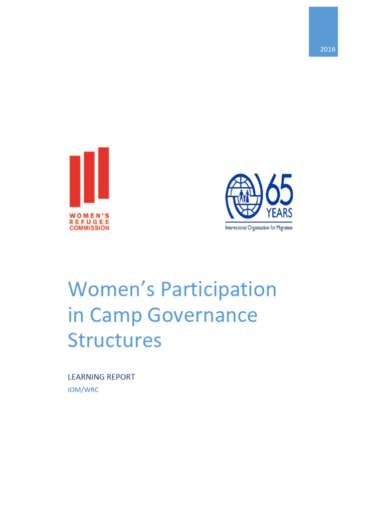 Womens Participation Learning Report - Final - BL | PDF