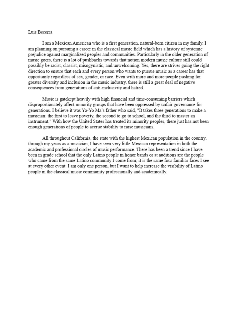 UCLA Personal Statement | PDF