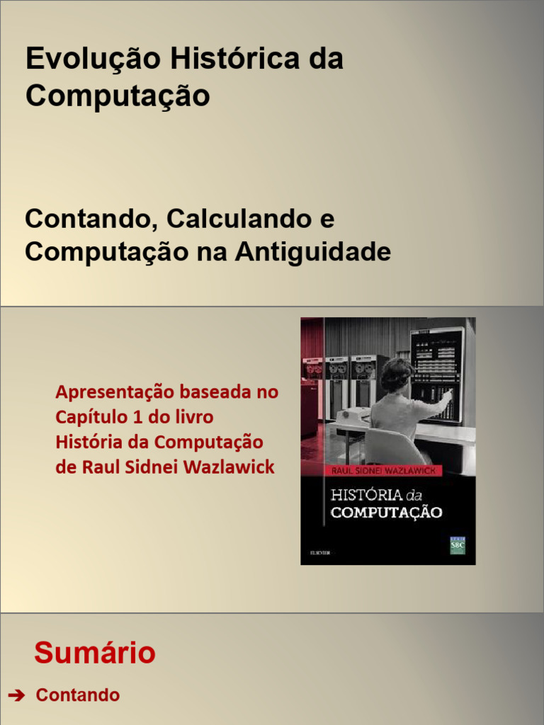 Topico 2 - Contando, Calculando e Computando Na Antiguidade | PDF