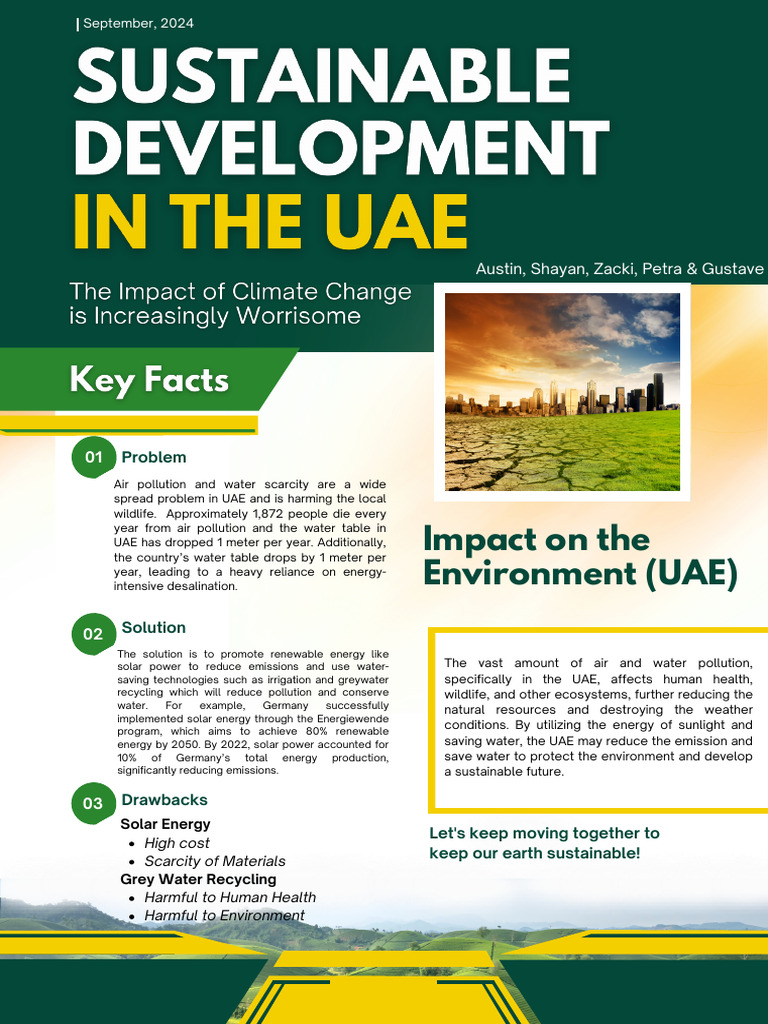 Green and Yellow Modern Environmental Newsletter | PDF